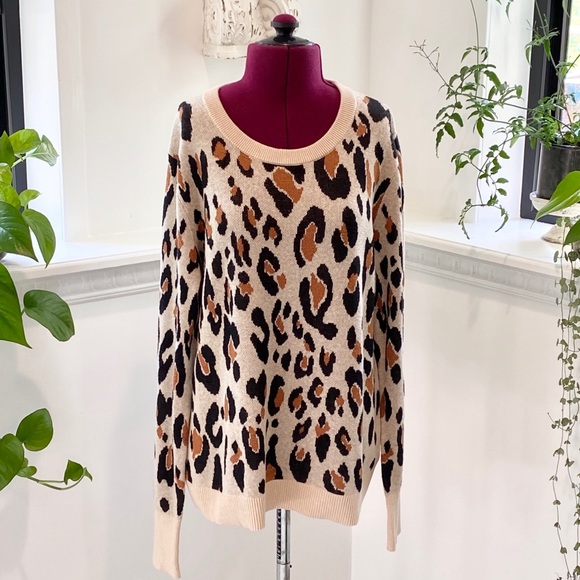 a new day | Sweaters | A New Day Target Cheetah Print Sweater | Poshmark